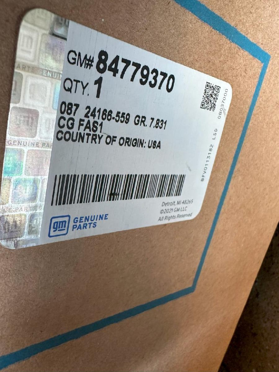 New OEM GM Front Upper Bumper Cover 2020-2022 GMC Acadia W/Radar Holes ...