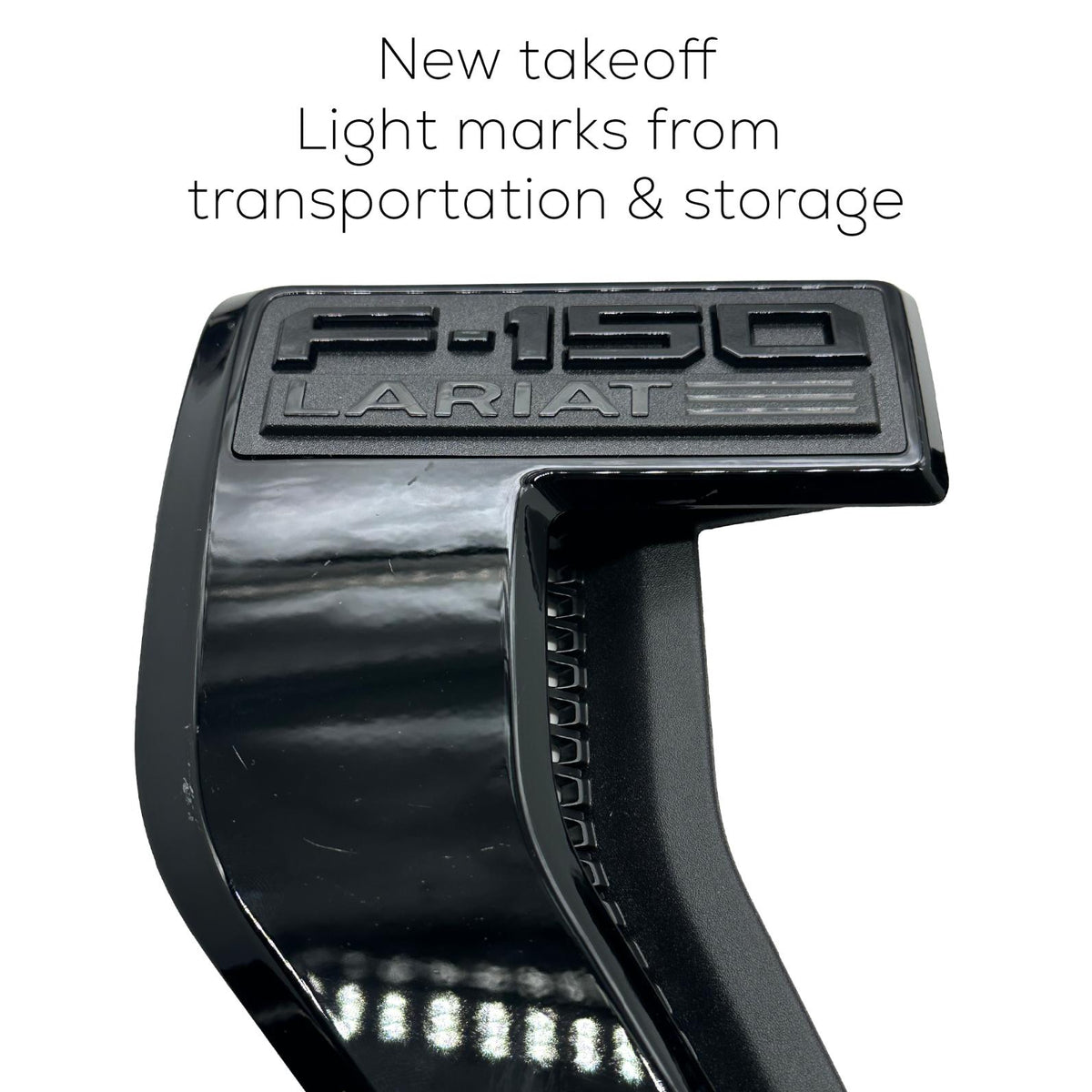 2021-2024 Ford F150 Lariat Glossy Black Emblem Fender Badge Right & Le ...